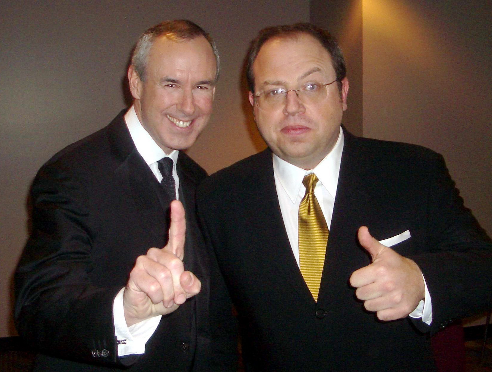 Brent Butt Me and Ron Maclean